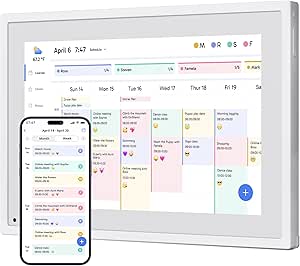 Dragon Touch 10.1" Digital Calendar Chore Chart – Interactive ...
