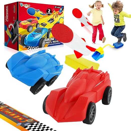 Lanzador de Cohetes de Juguete para Niños, Cohetes de Juguetes，Juguete ...