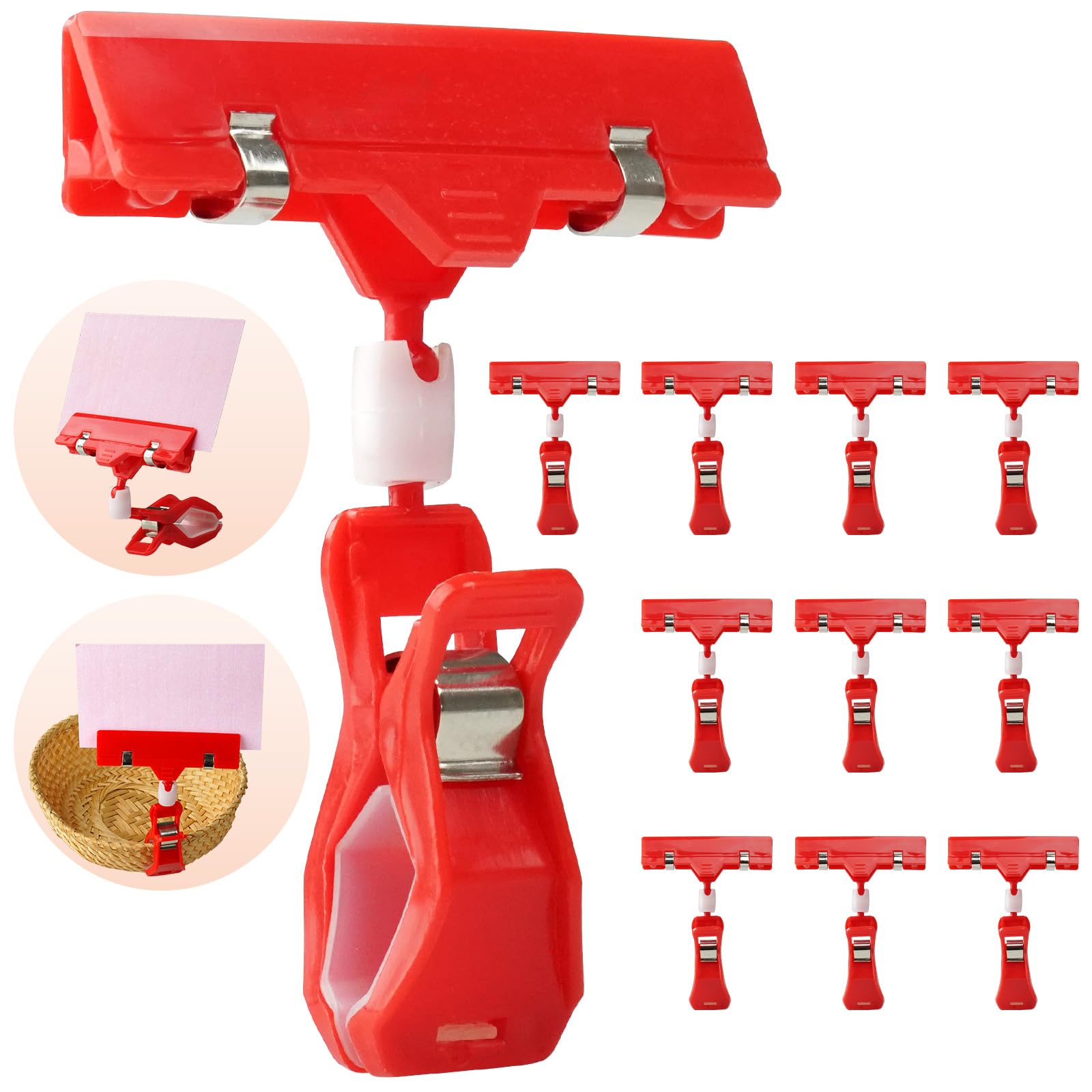 Amazon | Webirth ポップクリップ 【自立タイプで卓上でも使える】 POP 値札 スタンド 店舗 展示 表示 ディスプレイ サインホルダー popスタンド 店舗看板用照明 ネオン ...