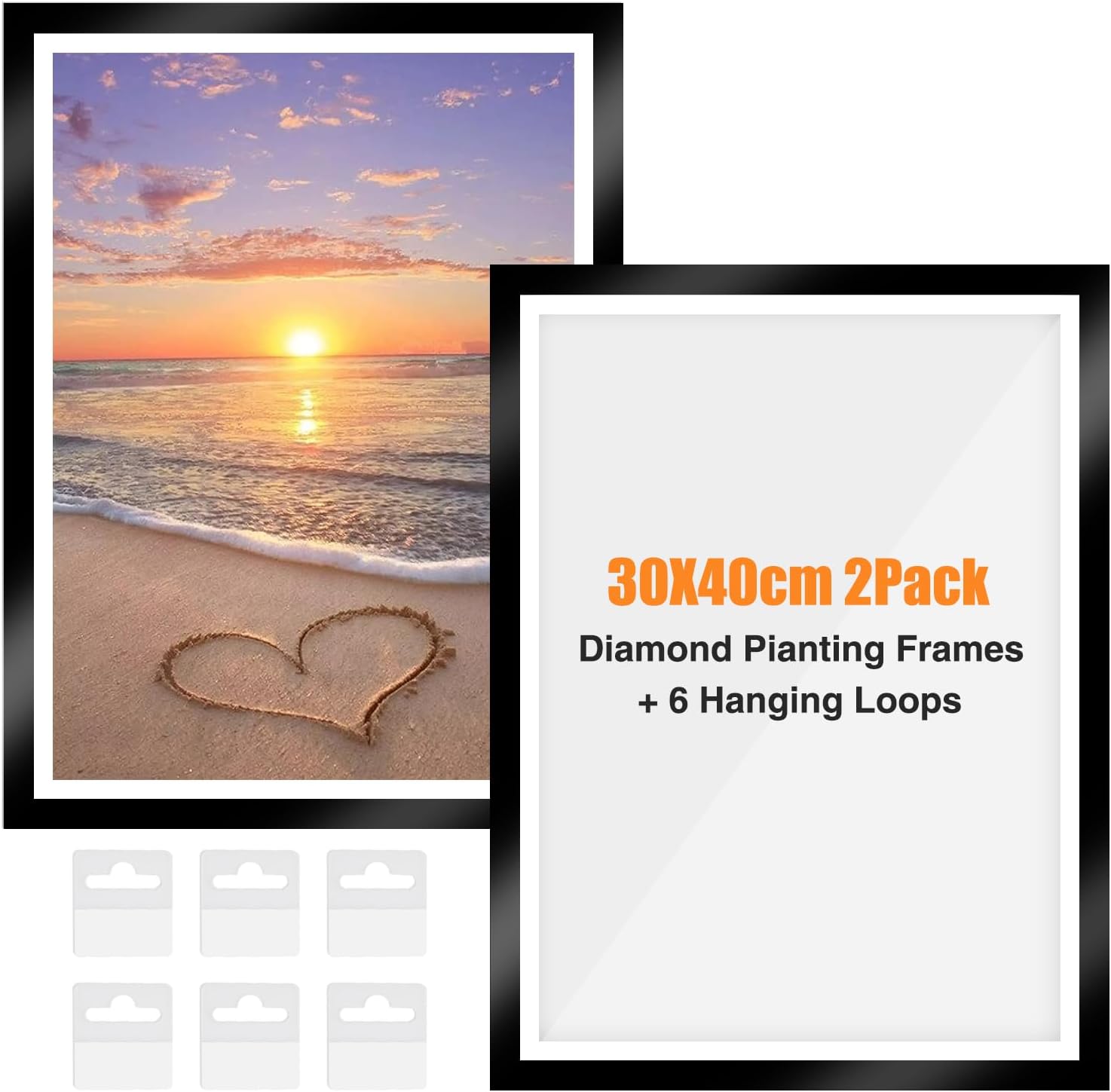 Amazon.com: Diamond Art Frame 12x16 Inch - Diamond Frames 30x40 cm ...