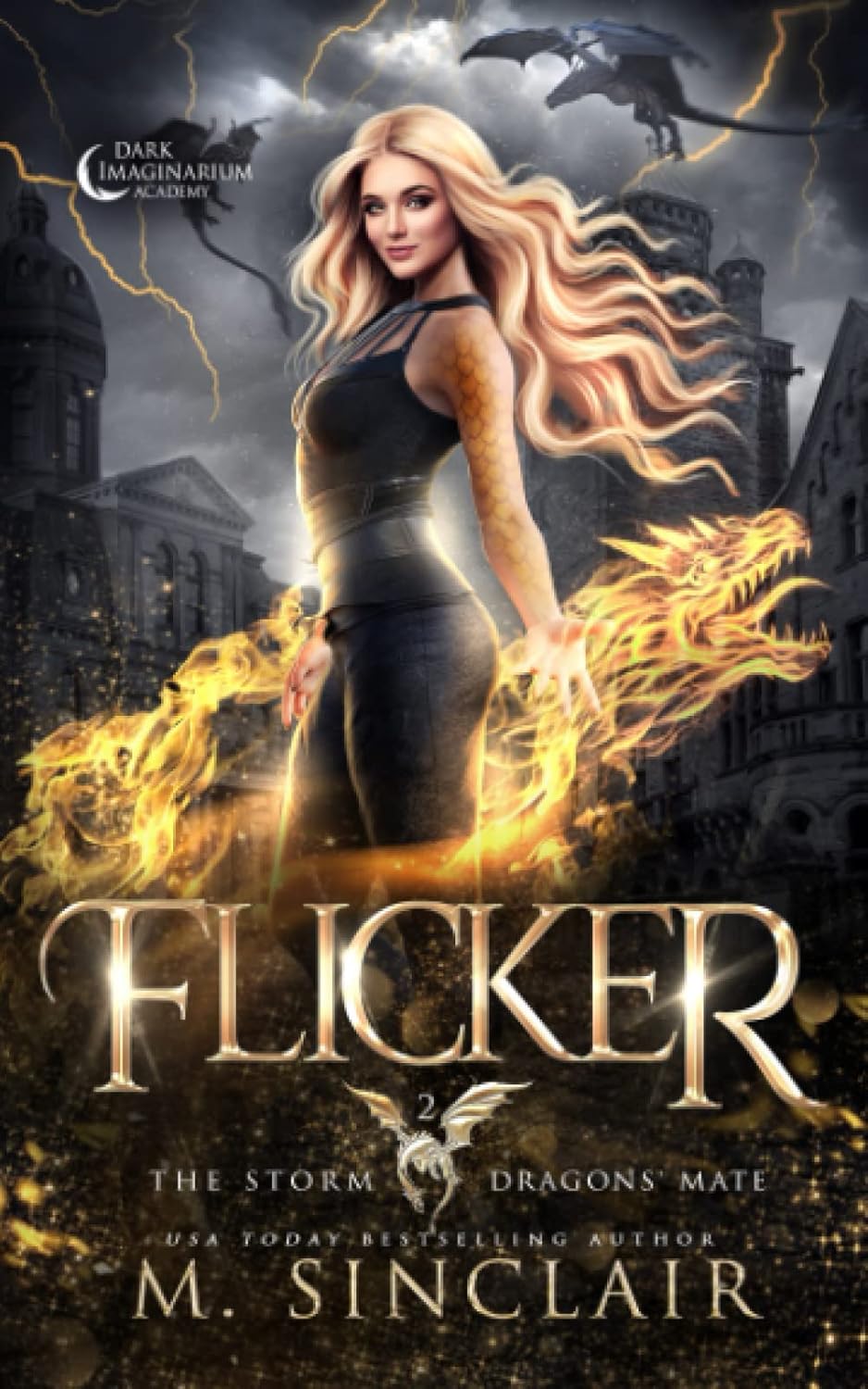 Amazon.com: Flicker (The Storm Dragons' Mate): 9798374250435: Sinclair ...