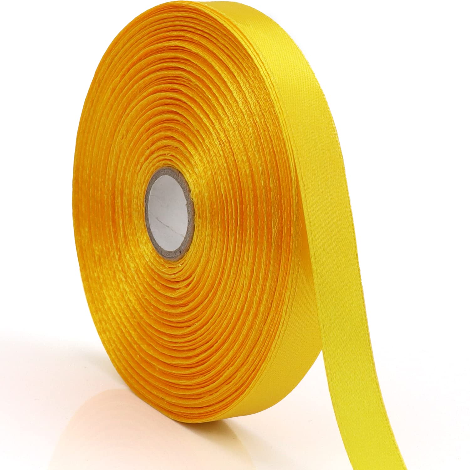 Amazon.com: Nsilu 1/2 inch, Yellow Ribbon for Gift Wrapping 50 Yards ...
