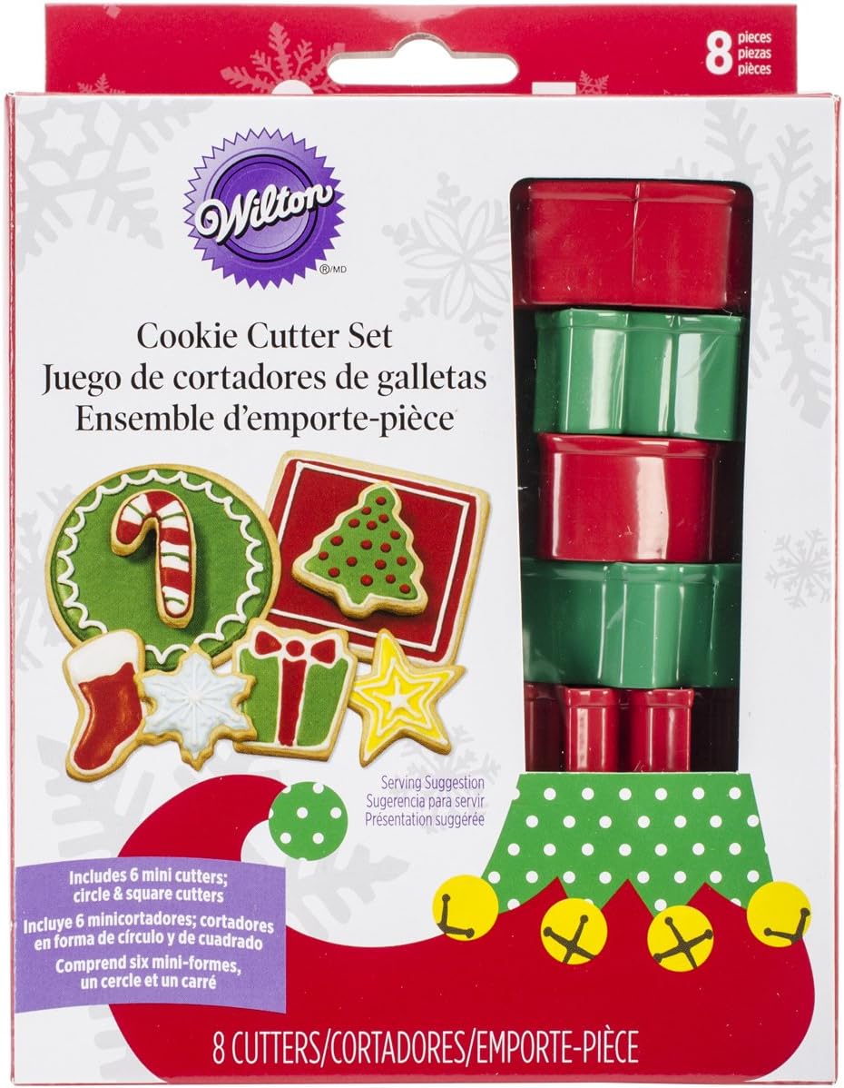 Amazon.com: Wilton Hoppy Shapes 4-Piece Easter Cookie Cutter Set: Home ...