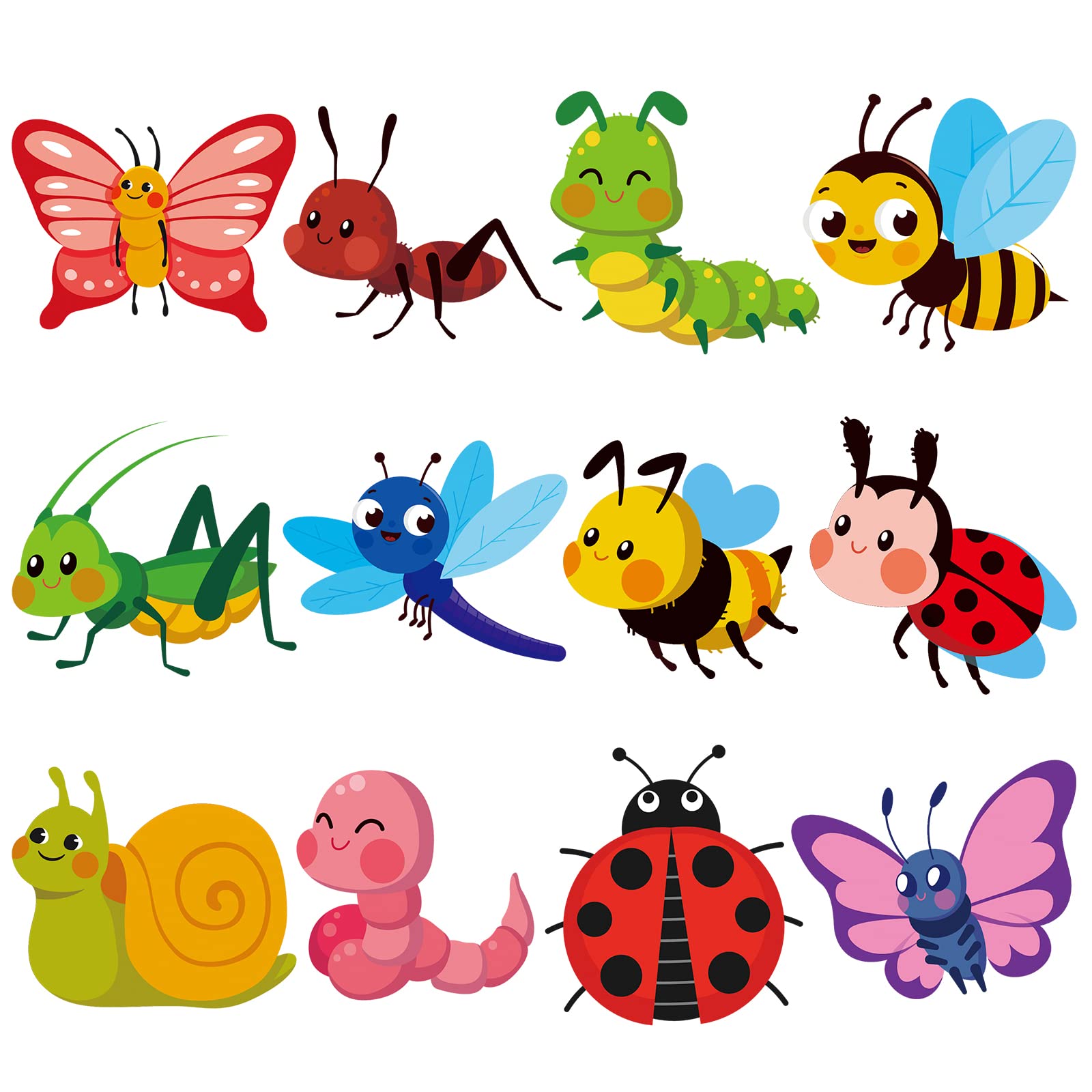 Snapklik.com : 96 Pcs Summer Bulletin Board Decoration Classroom Spring ...