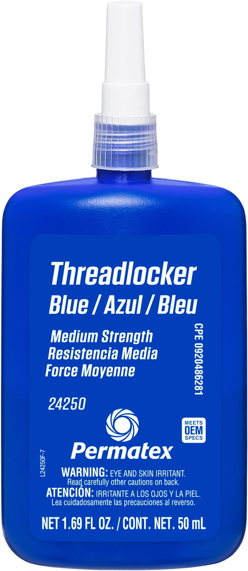 Permatex 24250 Blue Medium Strength 242 Threadlocker, 50mL : Amazon.ca ...