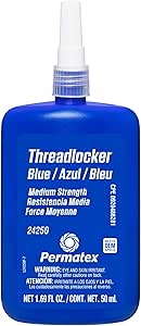 Permatex 24250 Blue Medium Strength 242 Threadlocker, 50mL : Amazon.ca ...