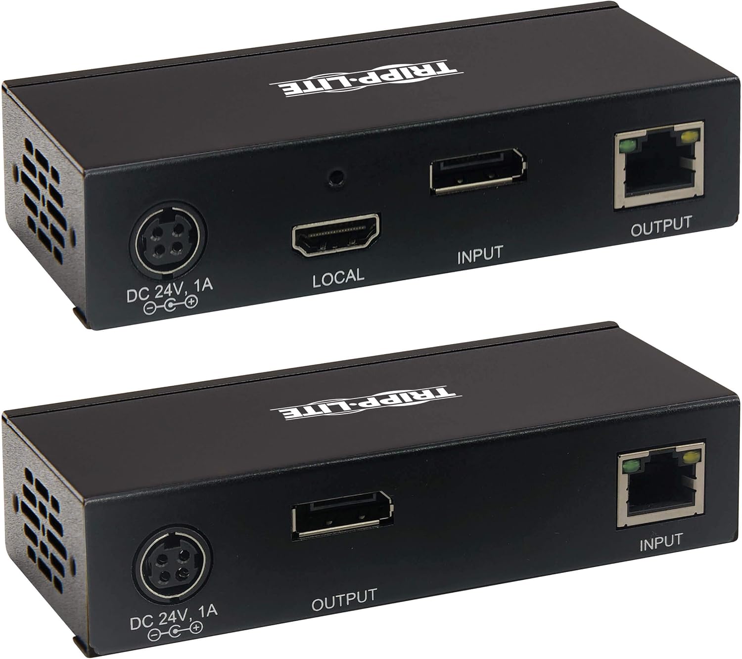 Amazon.com: Tripp Lite DisplayPort Over Cat6 Extender Kit KVM Support ...