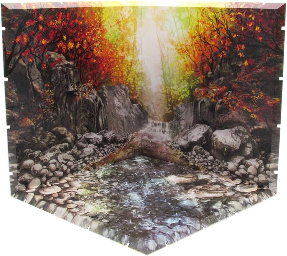 Amazon.com: PLM Dioramansion 200: Gentle Stream (Autumn) Figure Diorama ...