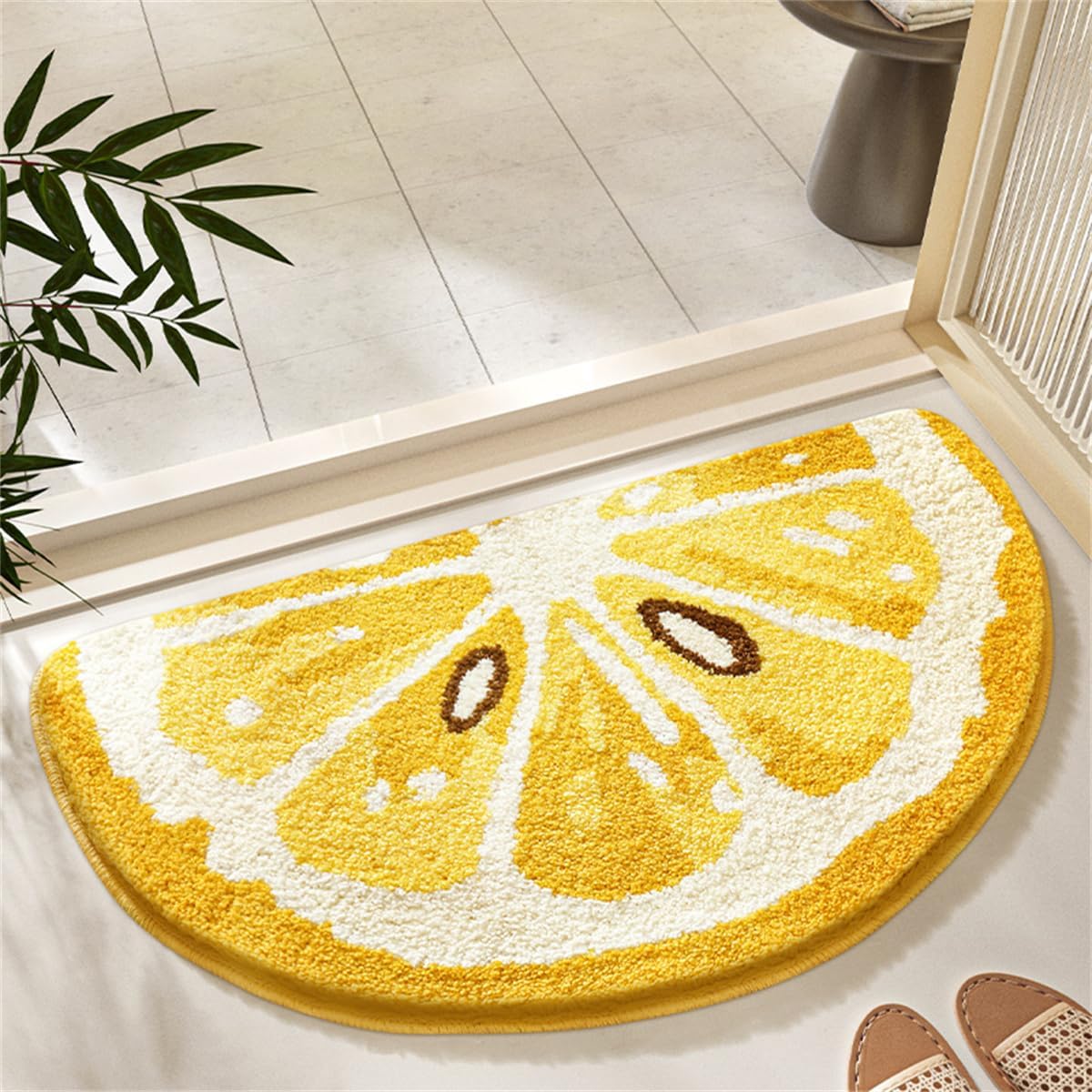 Amazon.com: Ankah Fruit Bath Mats Cute Bathroom Rugs, Particularly ...