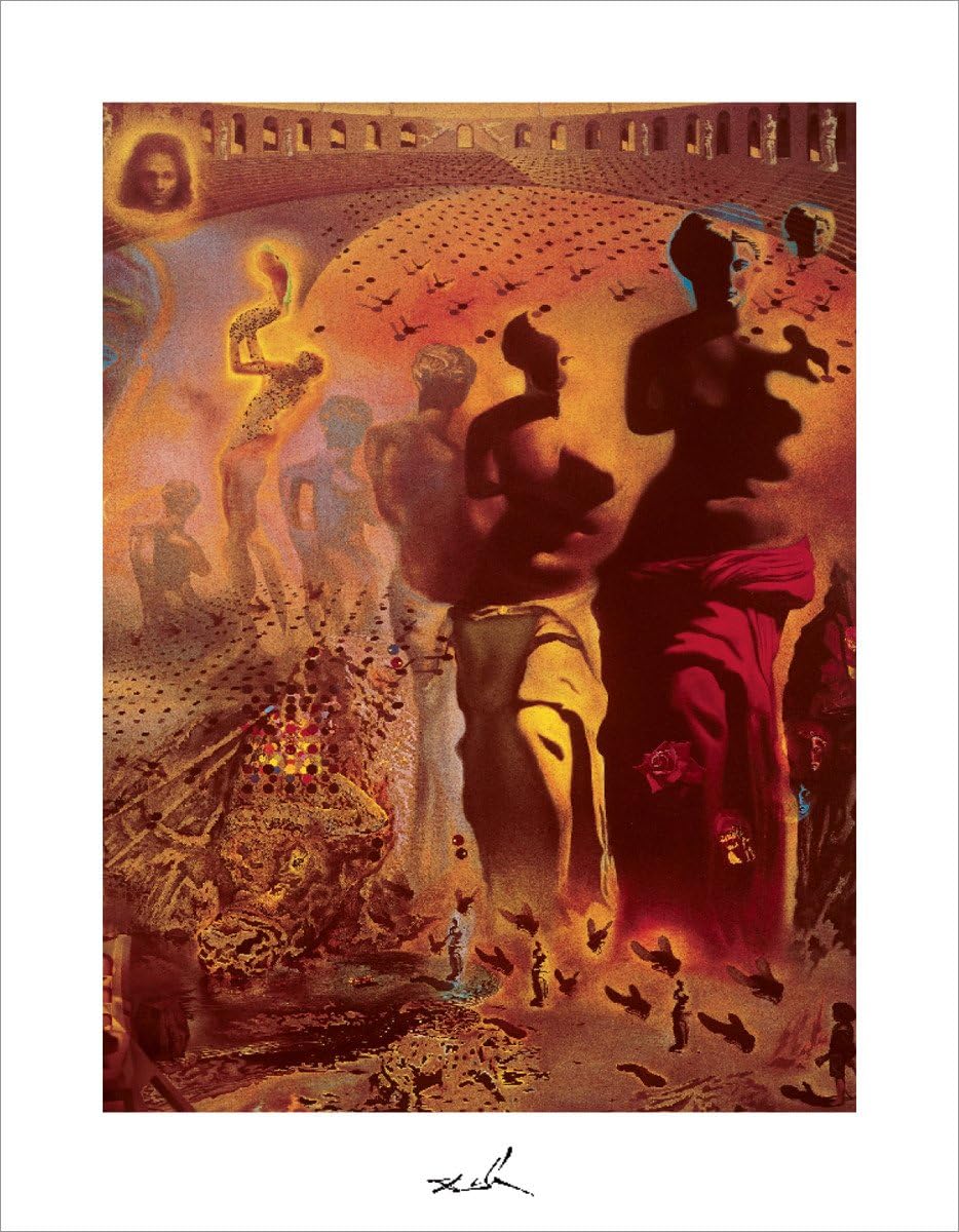 Amazon.com: HUNTINGTON GRAPHICS Hallucinogenic Toreador by Salvador ...