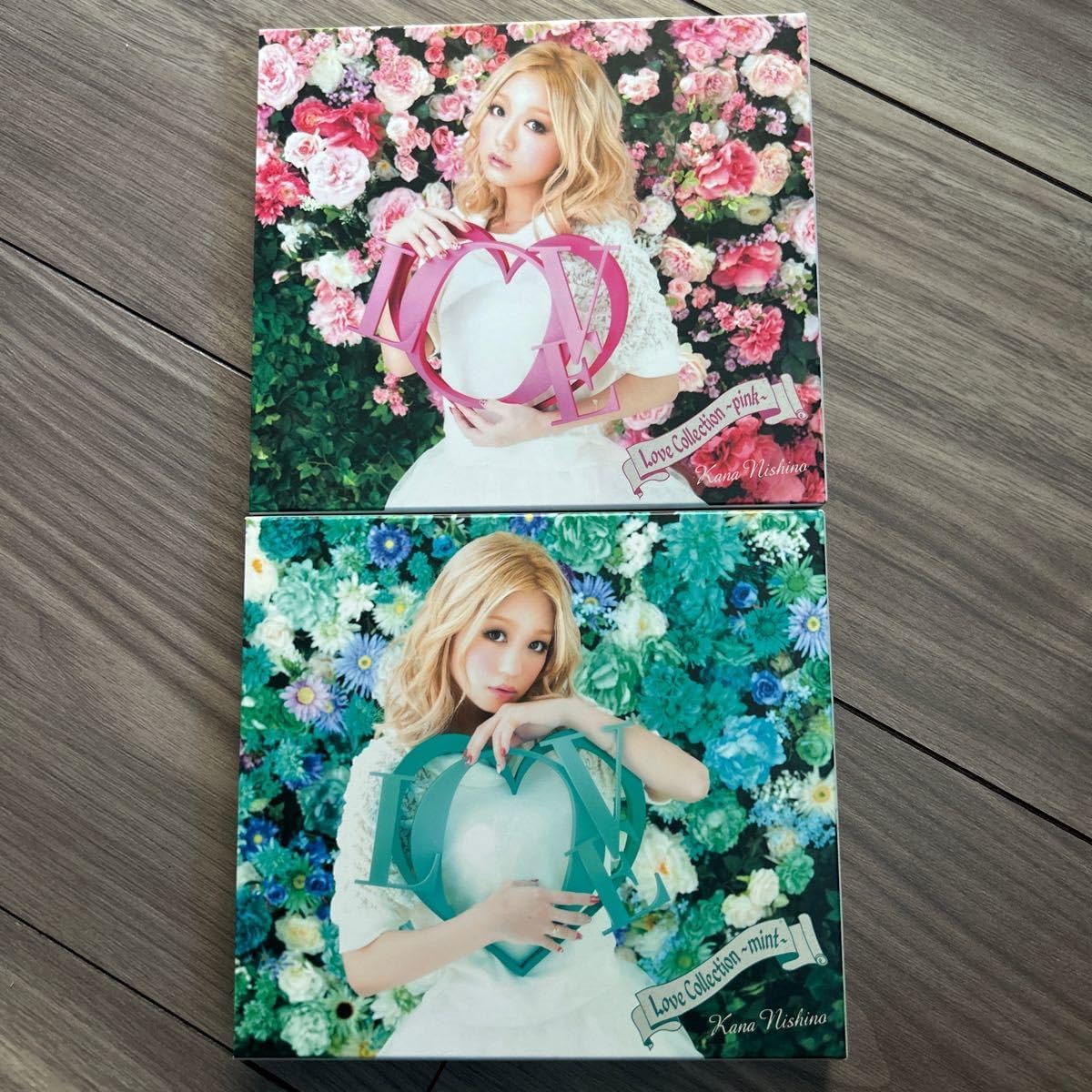 Amazon.co.jp: 西野カナ CD+DVD 「Love Collection～pink～」「Love Collection～mint ...