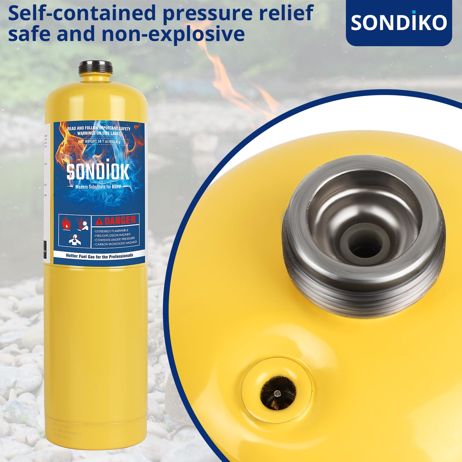 Snapklik.com : Pre-Filled MAP-Pro Gas Torch Style Cylinder, Standard ...