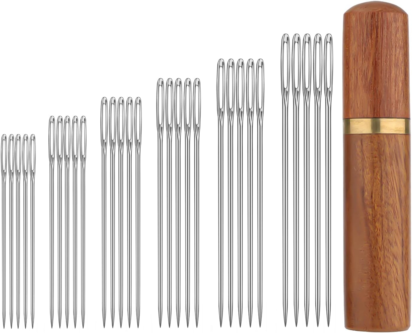 Prym Assorted Crewel Sewing Needles, Gold Eye, pack of 16 : Amazon.co ...