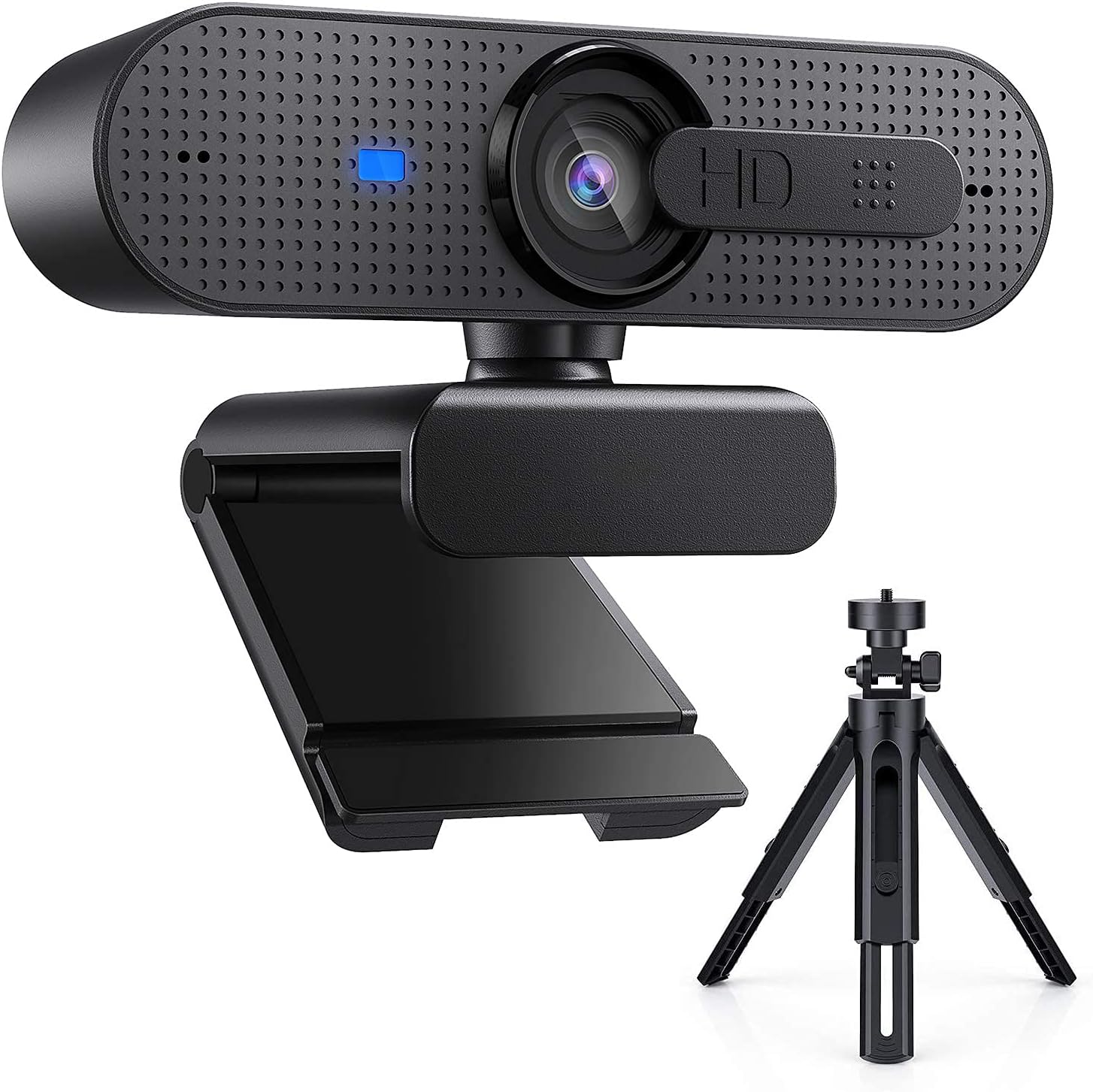 Amazon.com: HD 1080P Webcam with Tripod for Computer PC Laptop with ...