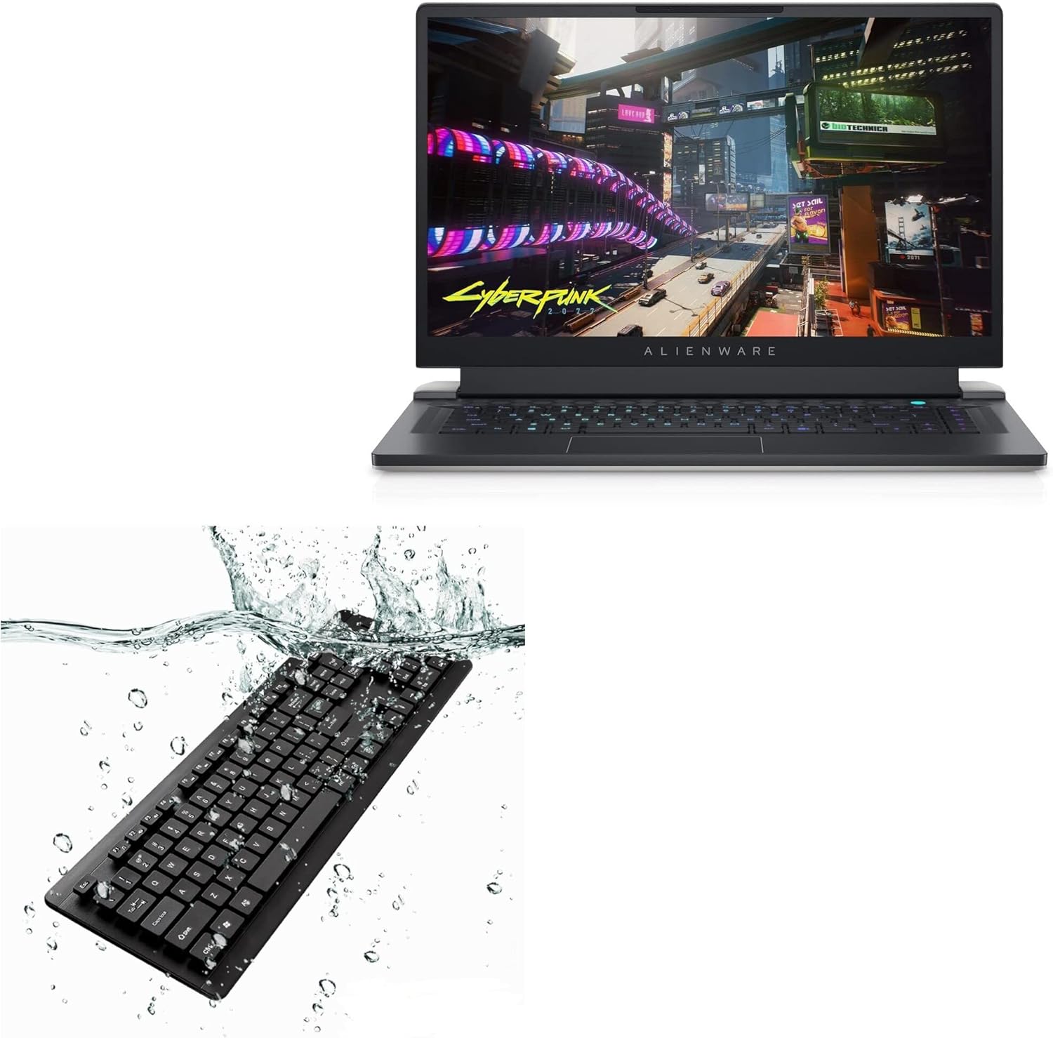 Amazon.com: BoxWave Keyboard Compatible with Alienware x15 Gaming (R2 ...