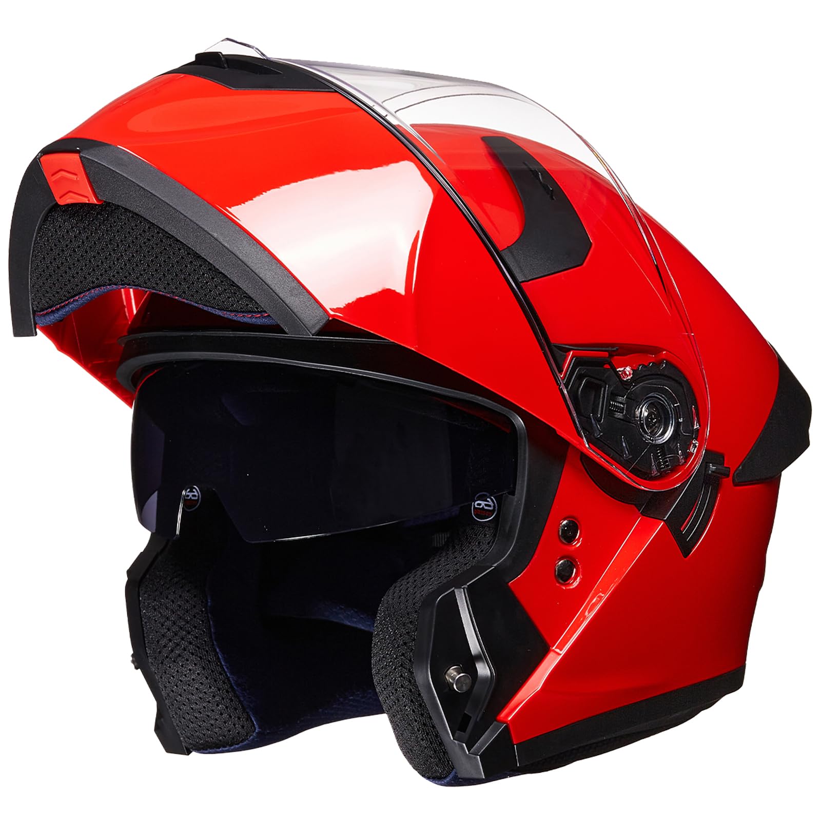 Snapklik.com : ILM Adult Motorcycle Helmet Dual Visor Flip Up Modular ...