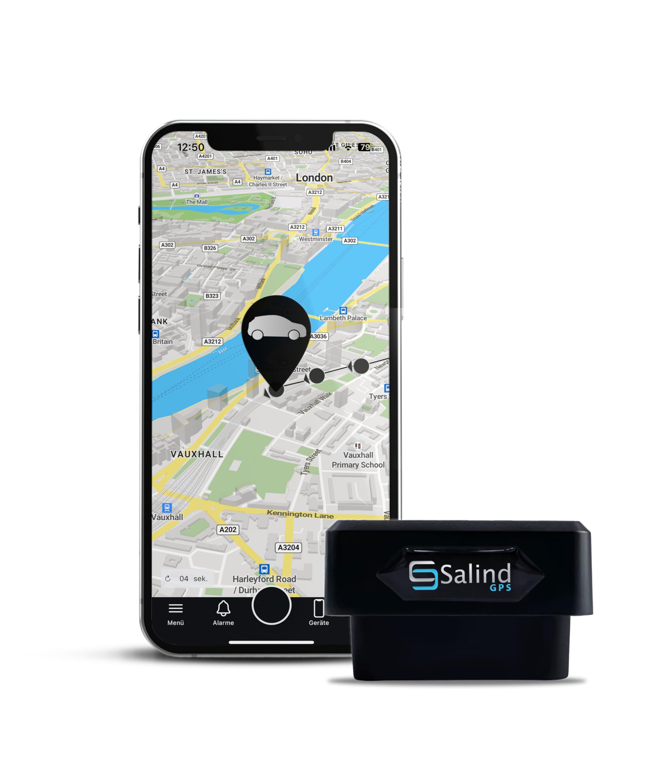 SALIND 08 2G - Mini GPS Tracker for Cars, Motorbikes and Other Vehicles ...