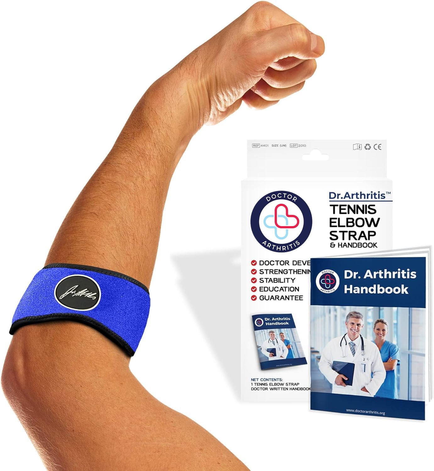 Amazon.com: Doctor Developed Tennis Elbow Brace - Durable Tennis Elbow ...