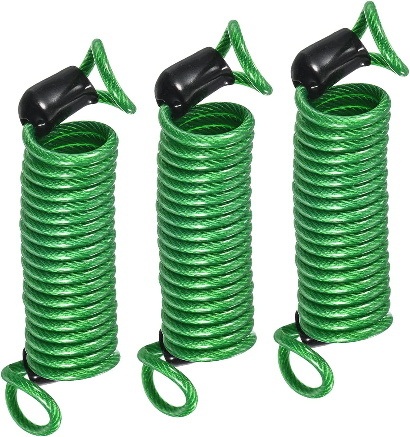 M METERXITY 3 Pack Disc Lock Security Steel Cable - Plastic Coated ...