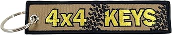 Amazon.com: 4x4 Keys, Embroidered Key Chain : Automotive