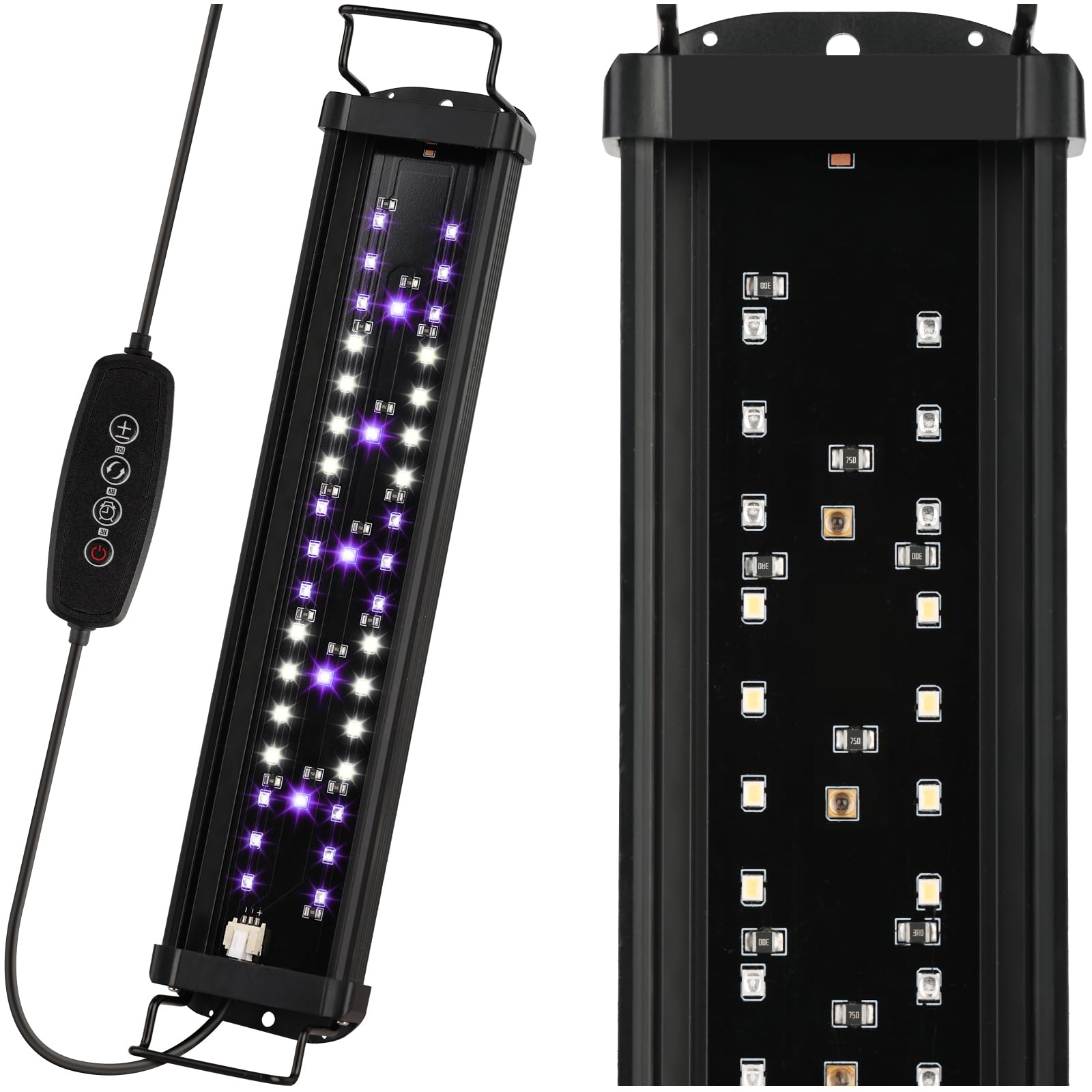 Snapklik.com : 11-INCH LED UVB Reptile Light Fixture