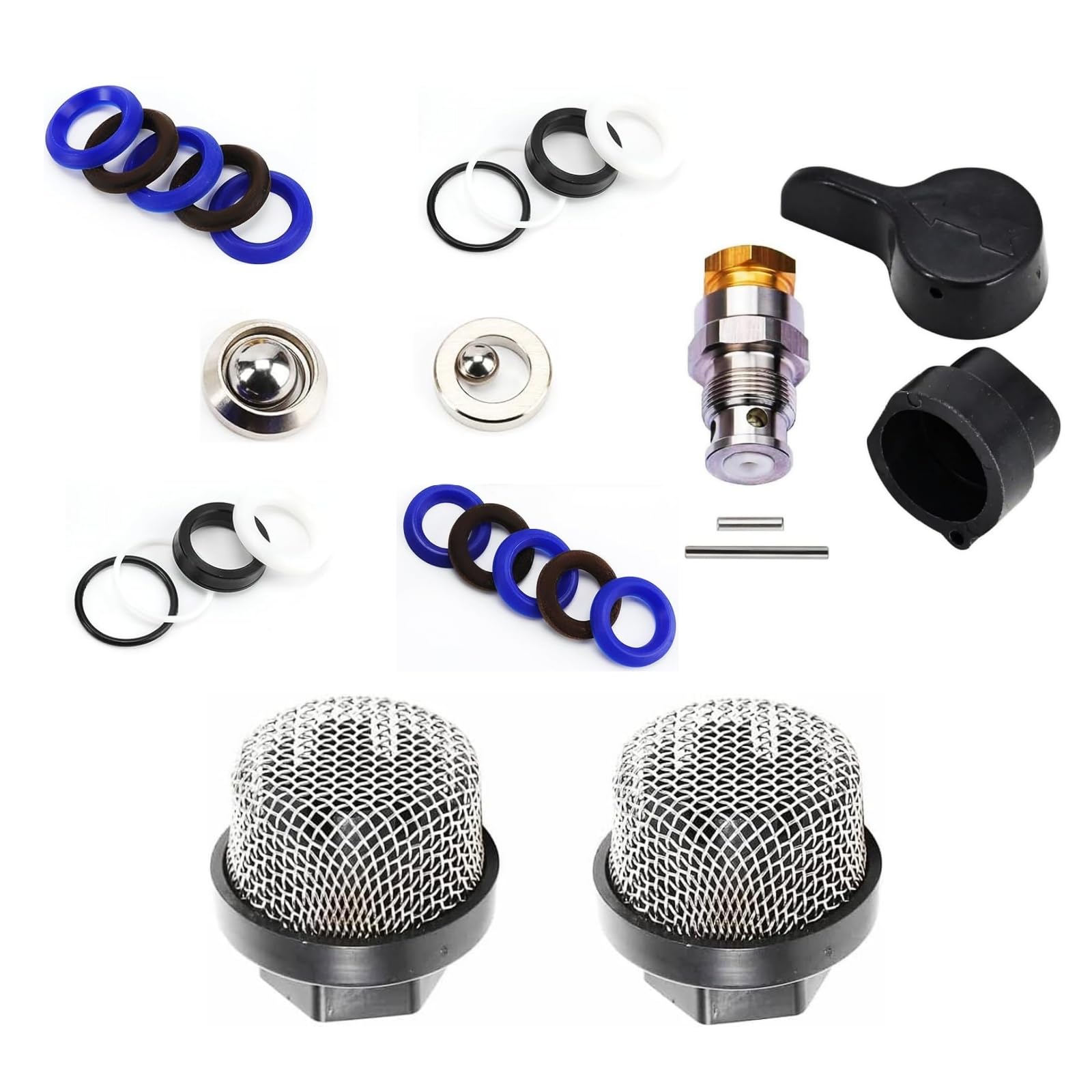 244194 235014 Spray Valve Drain Valve Set &246385 Hose Inlet Strainer ...