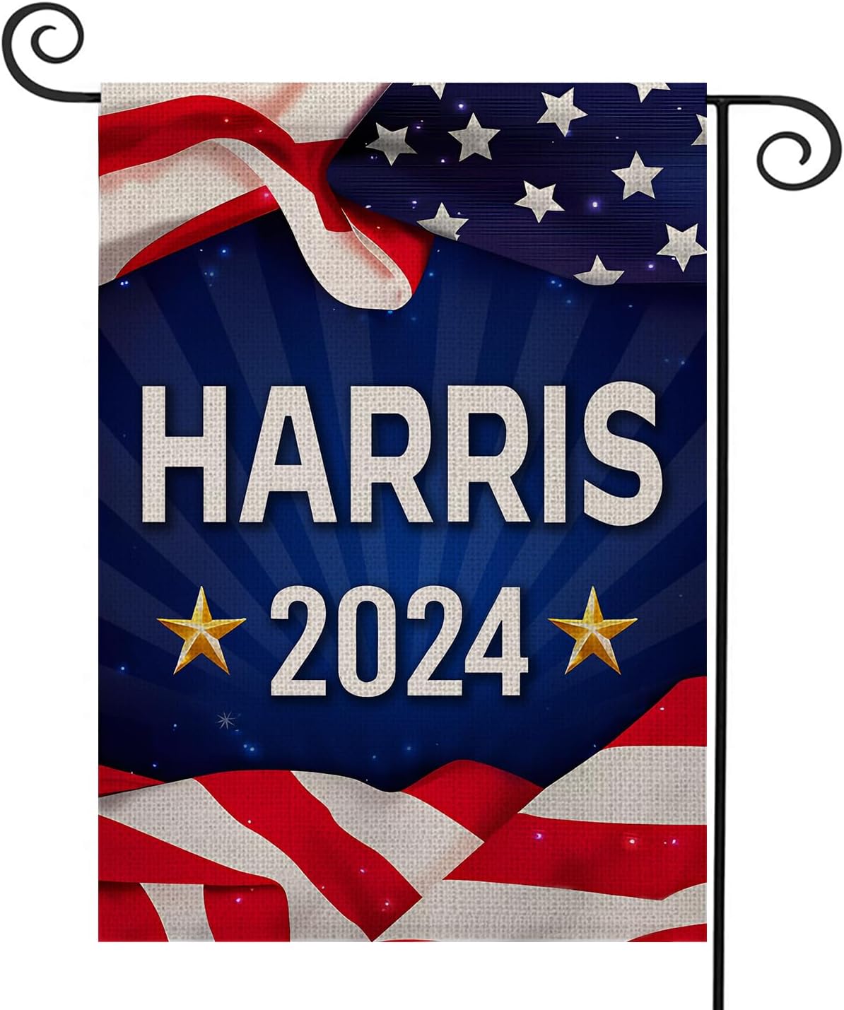 Amazon.com : MAGJIUKE Kamala Harris 2024 Garden Flag Double Sided 12x18 ...
