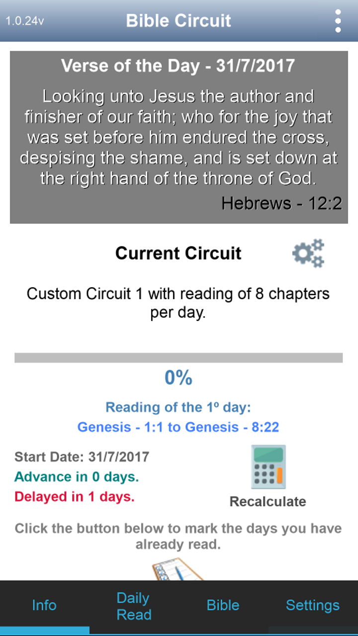 Bible Circuit 4x4 Bible Reading - App on Amazon Appstore
