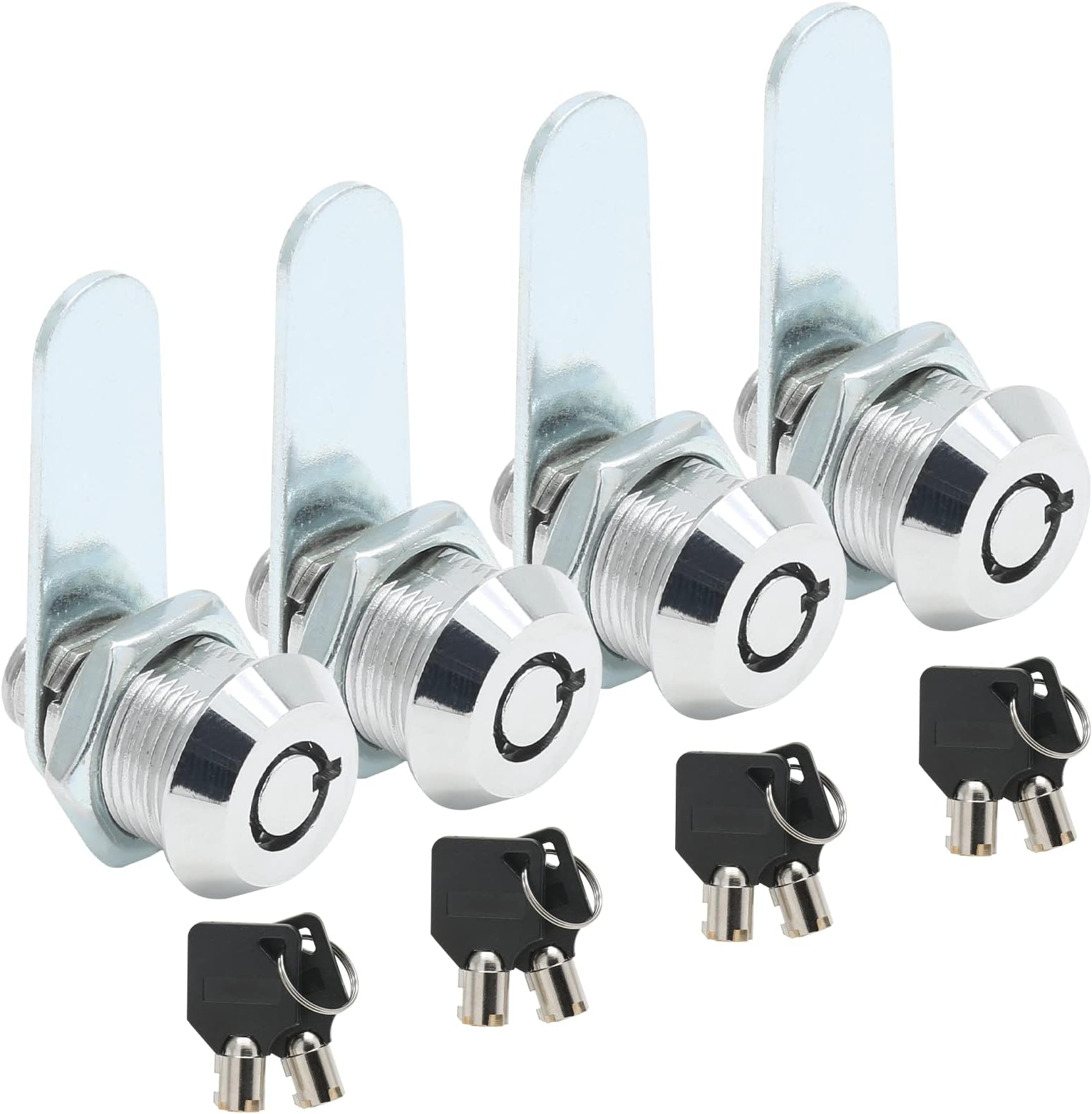 Amazon.com: Uenhoy 4 Pack Tubular Cam Lock 3/4 Inch Cabinet Cam Lock ...