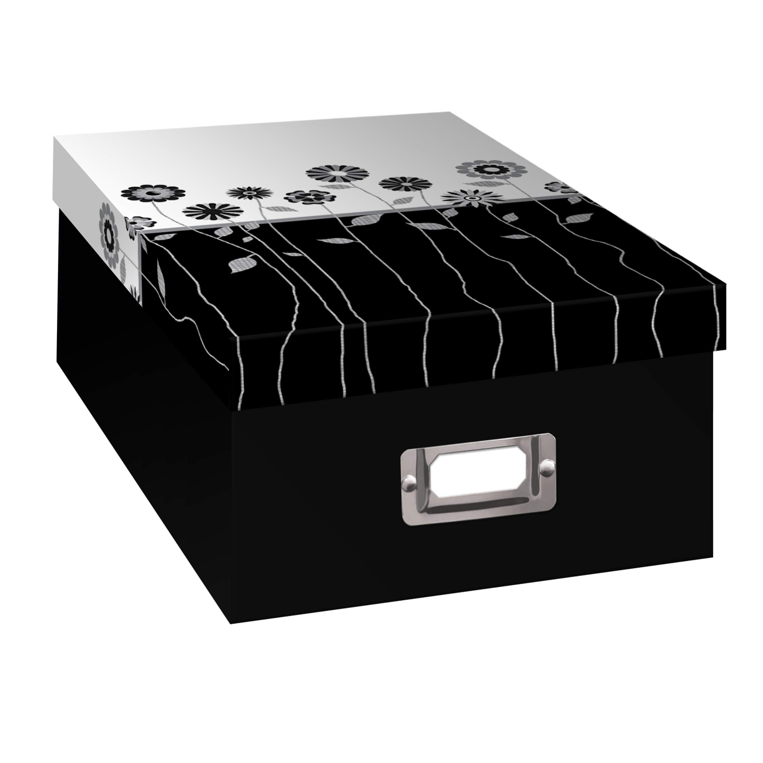 Amazon.com: Pioneer Photo Albums B-1BW Photo Storage Box, Long Stems ...