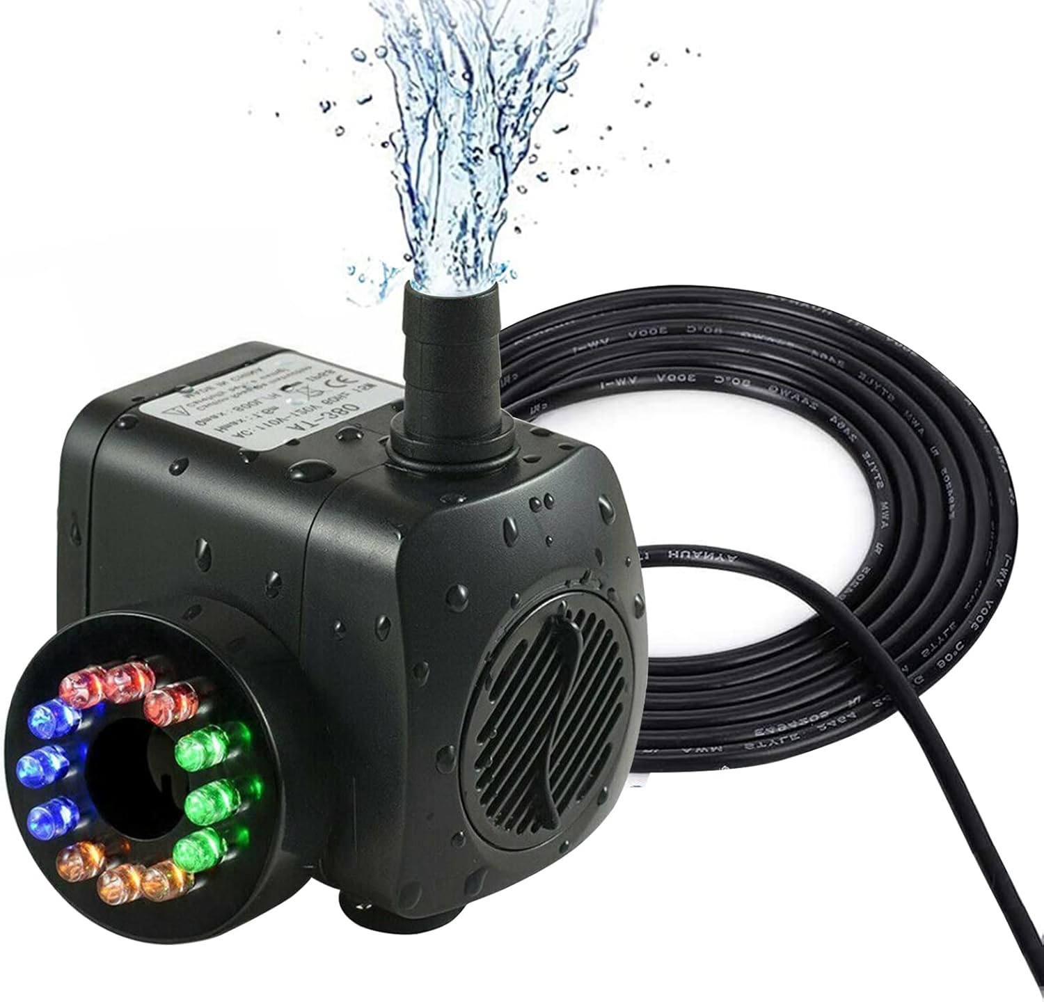 Submersible Water Pump for Water Feature, Water Fountain Pump Outdoor ...