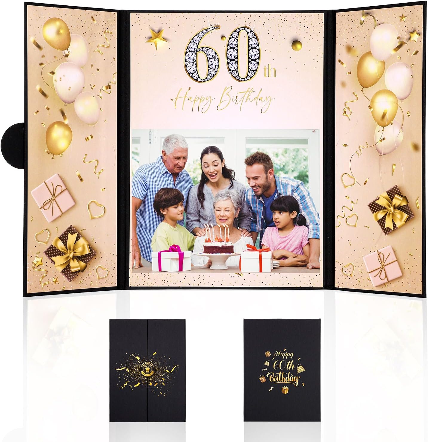 Amazon.com: NQEUEPN 60th Birthday Signature Book, 60th Birthday Party ...