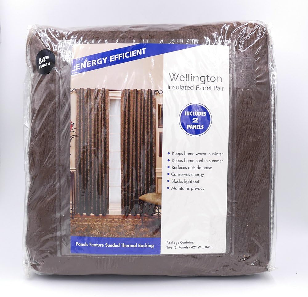 Amazon.com: Wellington Insulated Panel Pair Chocolate: Home & Kitchen