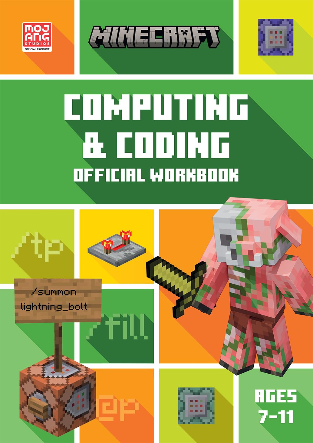 Minecraft Stem Computing And Coding Official Workbook Minecraft