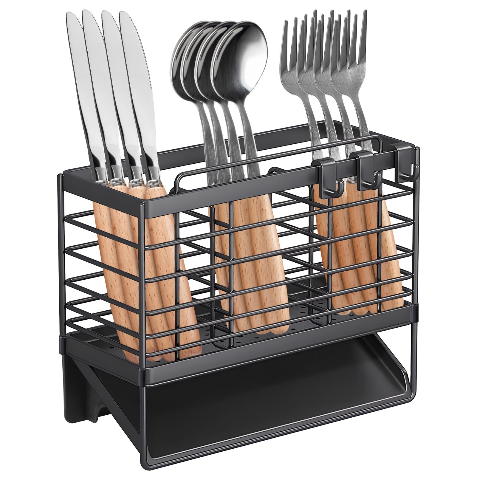 Amazon.com - Utensil Holder, Stainless Steel Utensil Drying Rack with ...