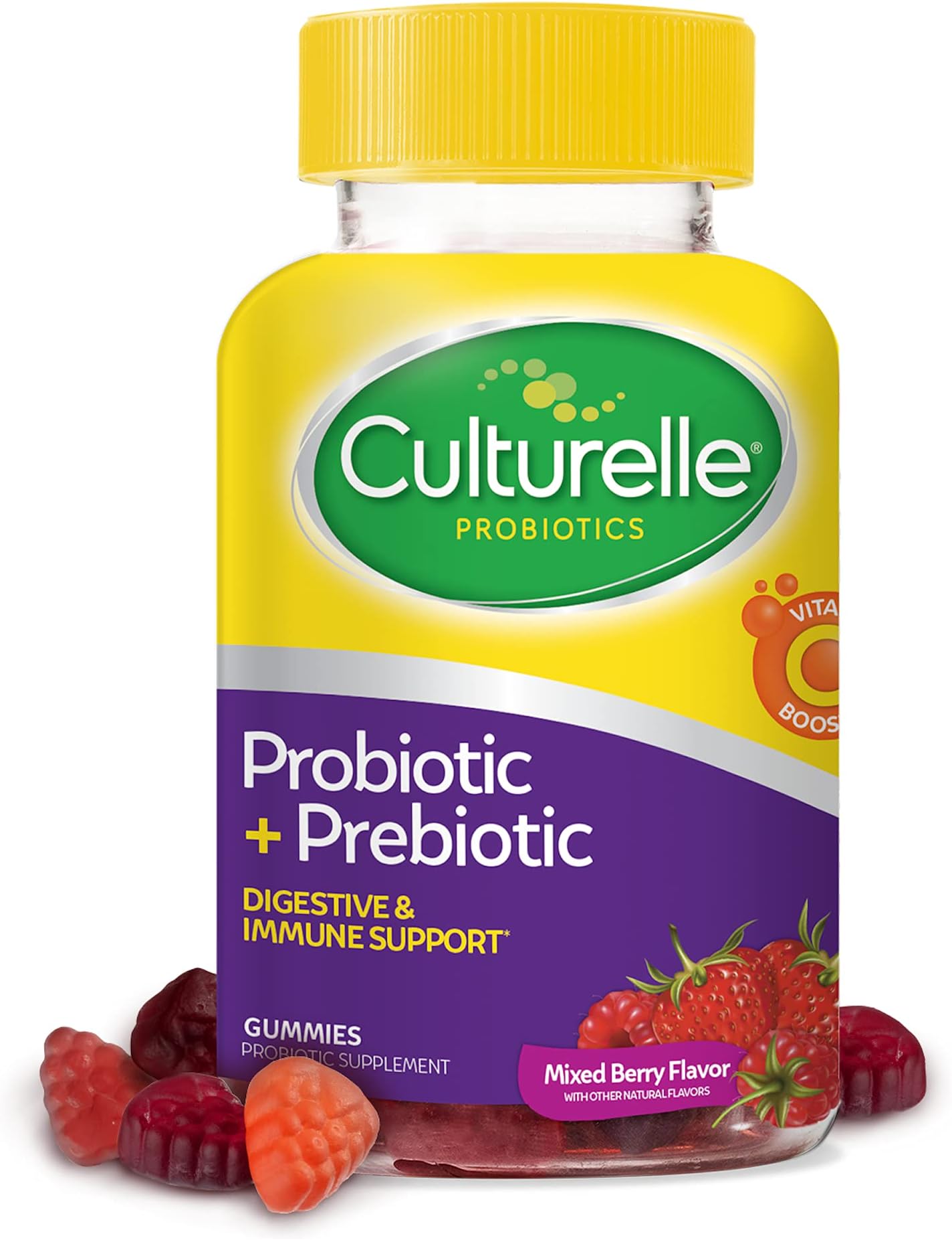 Amazon.com: OLLY Probiotic + Prebiotic Gummy, Digestive Support and Gut ...