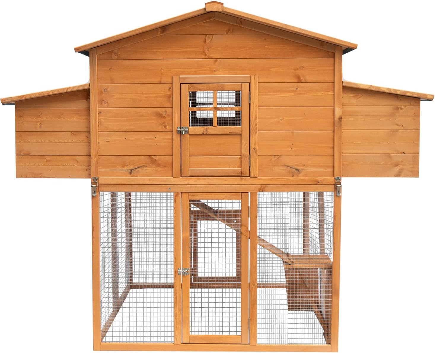 Amazon.com: ECOLINEAR Folding Chicken Coop with Run, Waterproof Outdoor ...