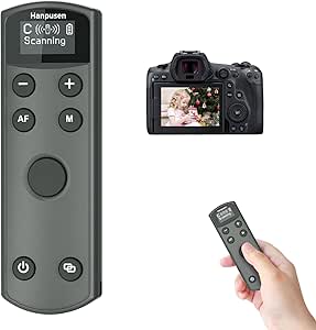Amazon.com : for Canon Rechargeable Camera Remote Control,Wireless Shutter Release Compatiable ...