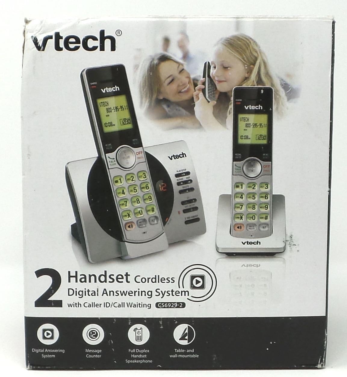 Amazon.com: VTech VTCS6629-3 3-Handset DECT 6.0 Expandable Speakerphone ...