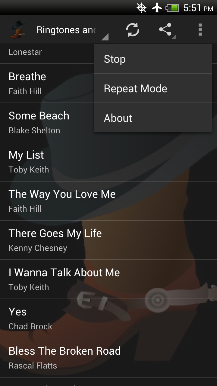 Top Country Music Ringtones II: app su Amazon Appstore