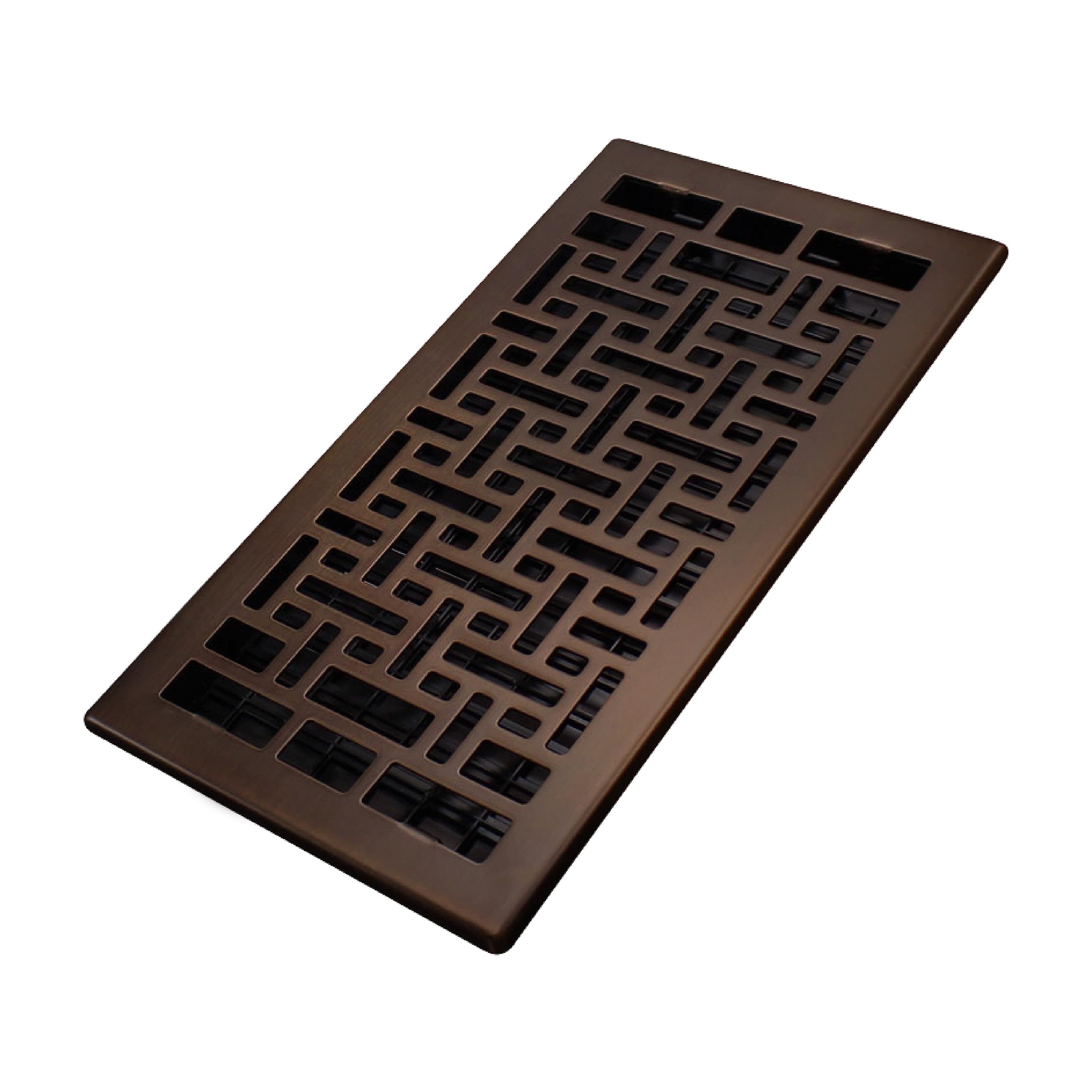 Decor Grates AJH612-RB Oriental Floor Register, 6-Inch by 12-Inch ...