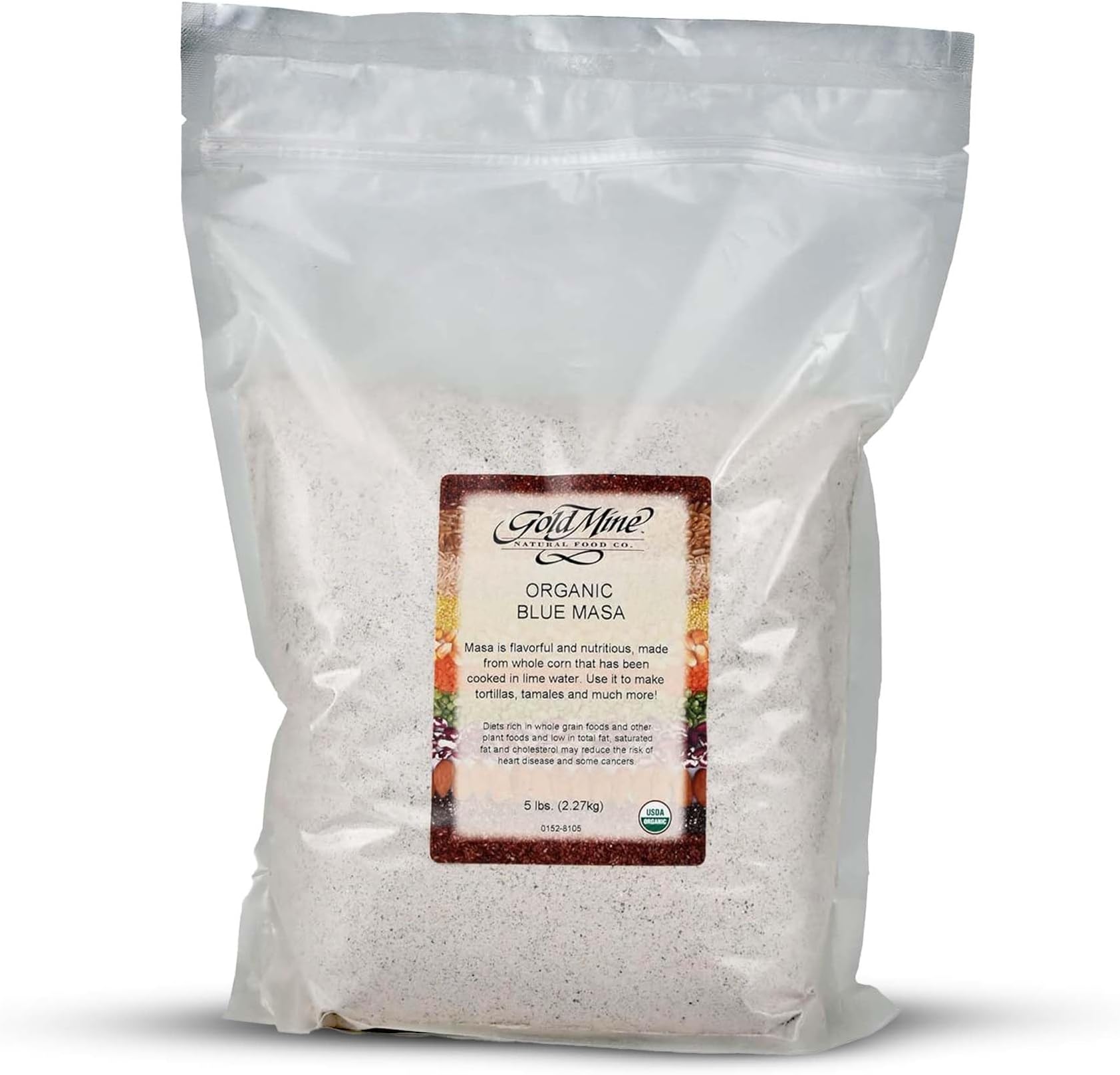 Amazon.com : Masienda Heirloom Blue Corn Masa Harina/Flour ...