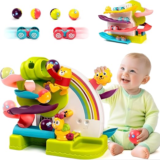 Amazon.com: Marstone Toddler Toy for 1 Year Old Boy Gifts: 2-in-1 Ball ...