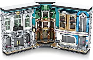 Amazon.co.jp: Mini Street View Modular House Building Set, Building ...