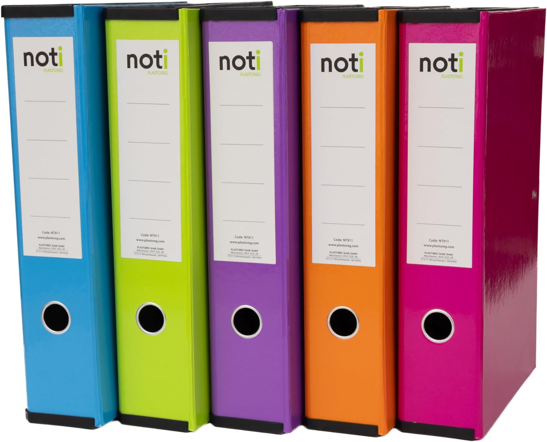 Box File Bright Laminated Foolscap, Lockspring, Ring Pull & Catch, Fits ...