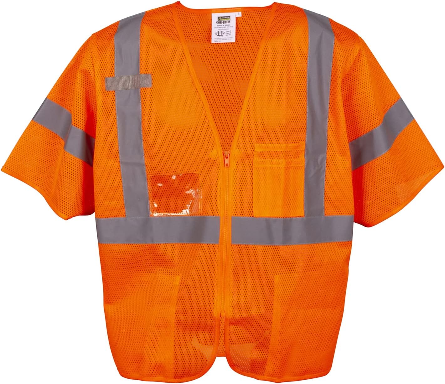 Cordova Unisex Cor-brite Type R, Class III, Orange Mesh Vest ...