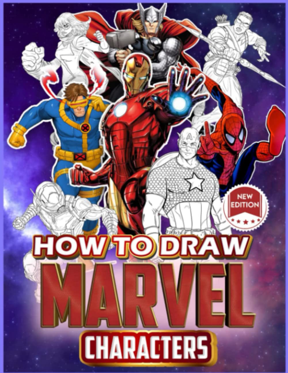 Buy How To Draw Super hero Characters: [New 2022-2023] Learn to Draw ...