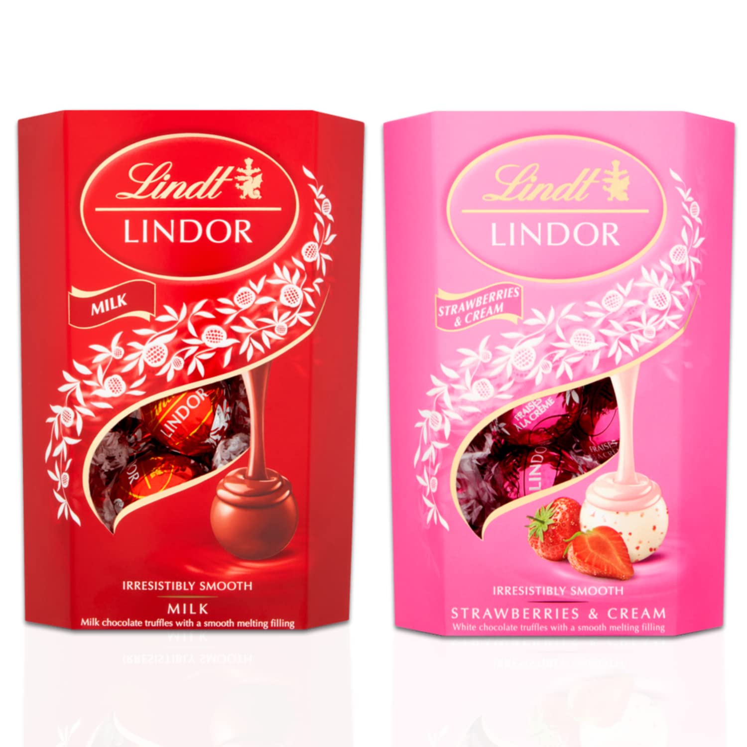 Buy Lindt Lindor Milk Chocolate Truffles Box Bundles - Chocolate Balls ...