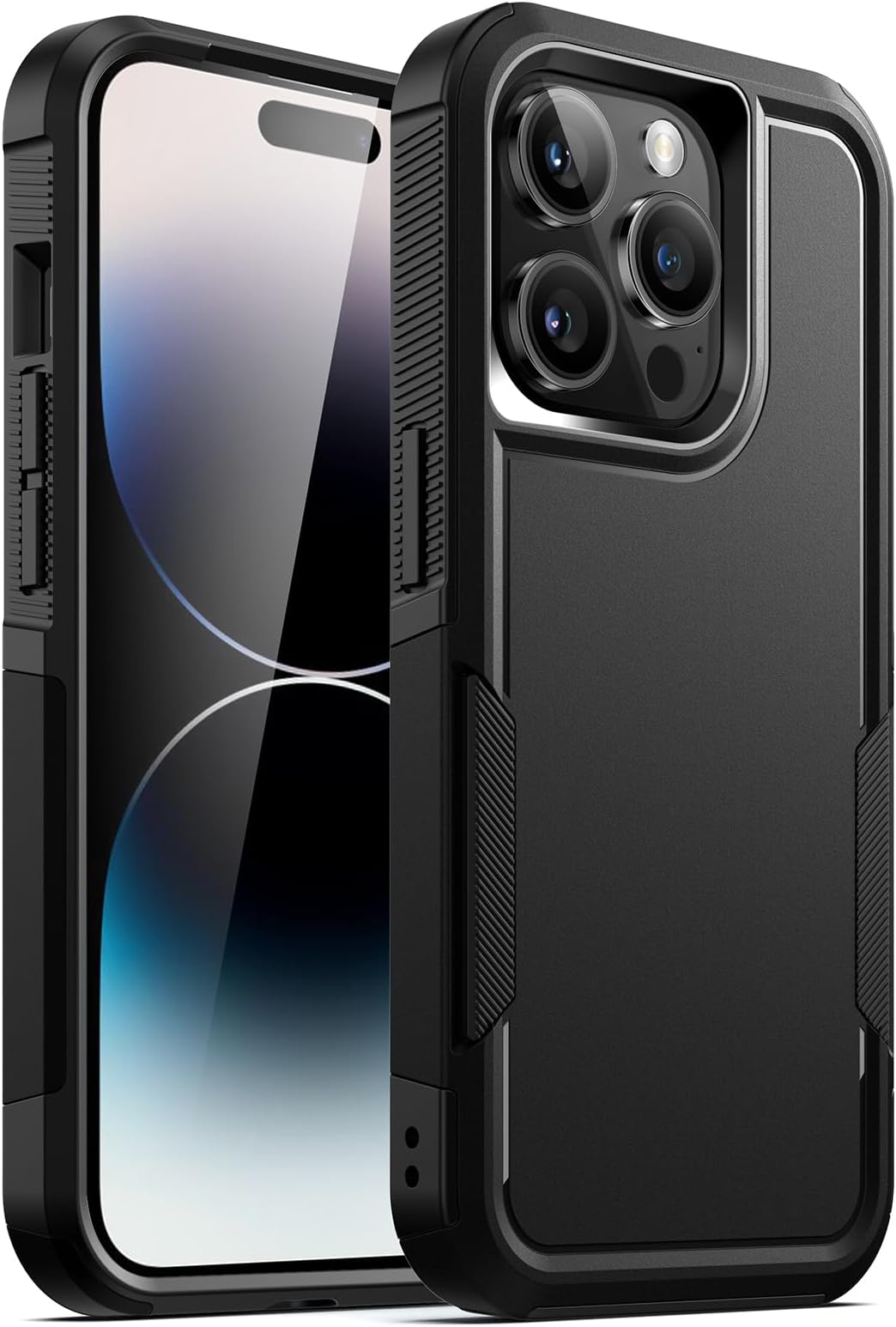 Amazon.com: Mobnano for iPhone 14 Pro Matte Case, Multicolor Protective ...