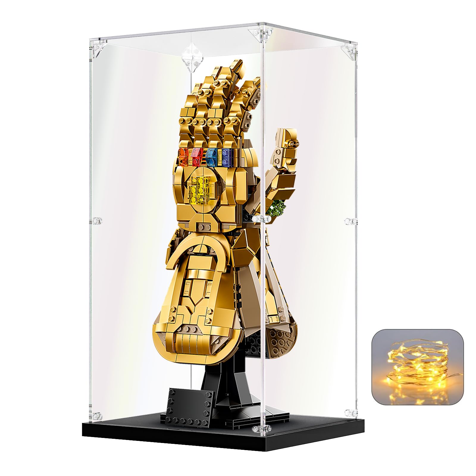 Amazon.com: Acrylic Display Case for Lego Infinity Gauntlet 76191 Nano ...